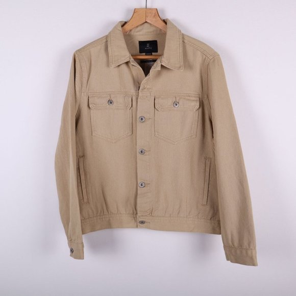 Vastic | Jackets & Coats | Vastic Second Act Cream Denim Jacket | Poshmark